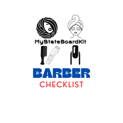 Barber Checklist | MyStateBoardKit